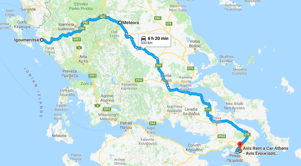 Driving in Greece – Emily explores the world